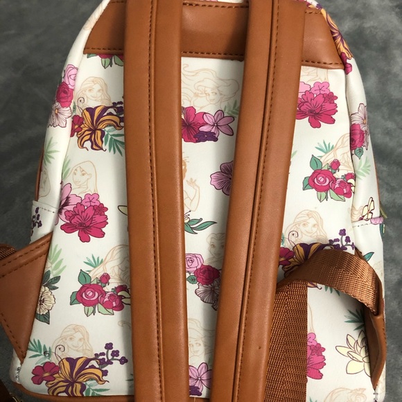 Loungefly | Bags | Loungefly Disney Princess Fall Floral Mini Backpack ...